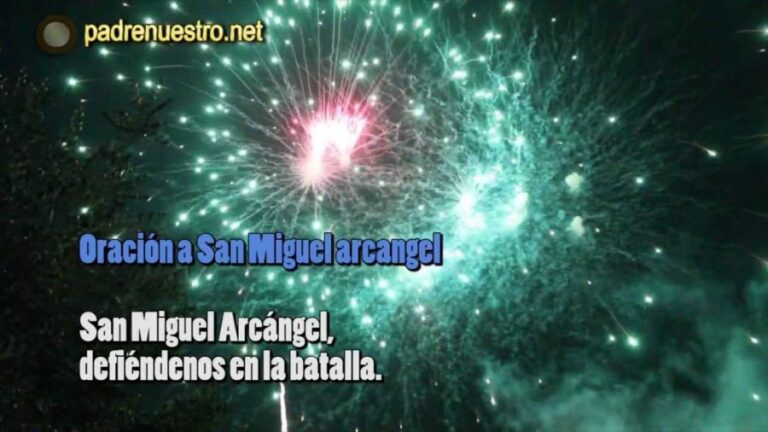 ᐅ ORACIÓN a SAN MIGUEL Arcángel - padrenuestro.net
