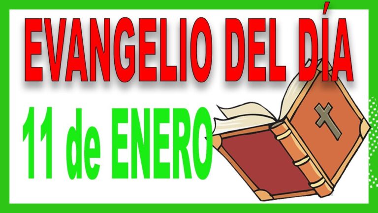 ᐅ Evangelio del día 11 de enero con el Padre Guillermo Serra